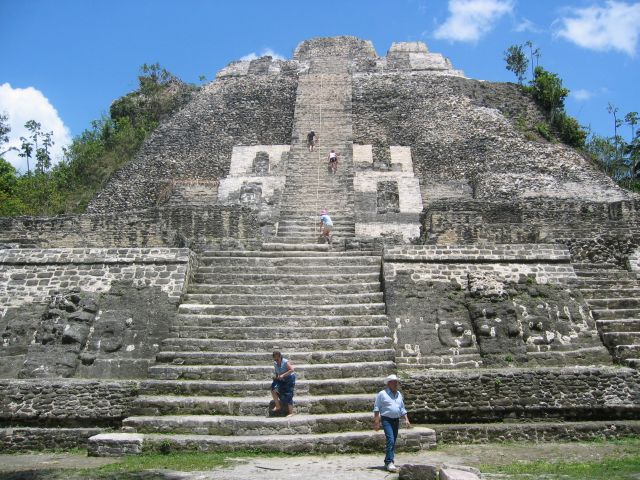 Lamanai Belize Pyramids