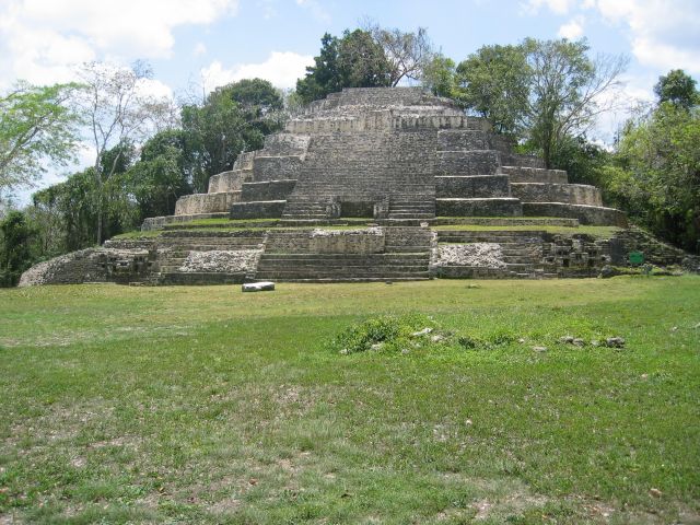 Jaguar pyramid - Lamanai, Belize
